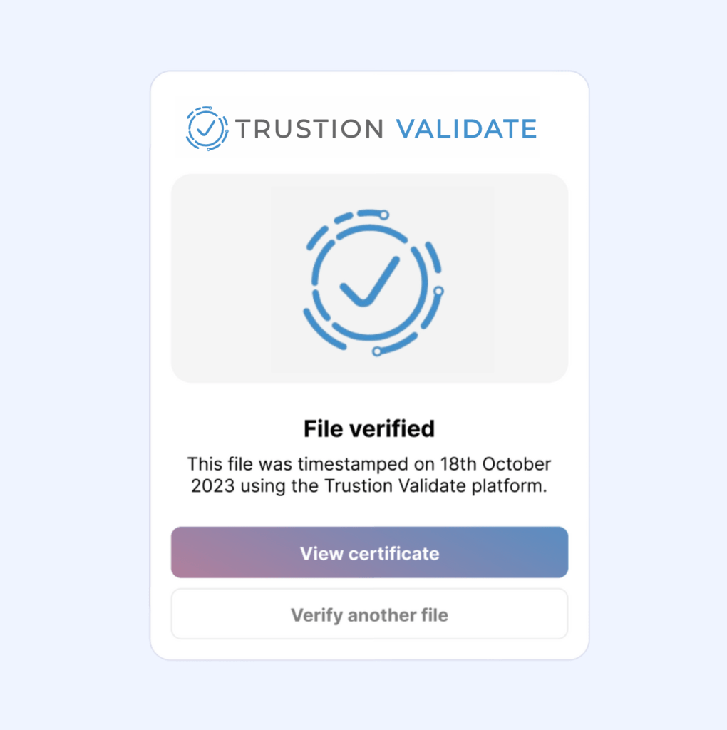 Document fraud detection software - Trustion Validate